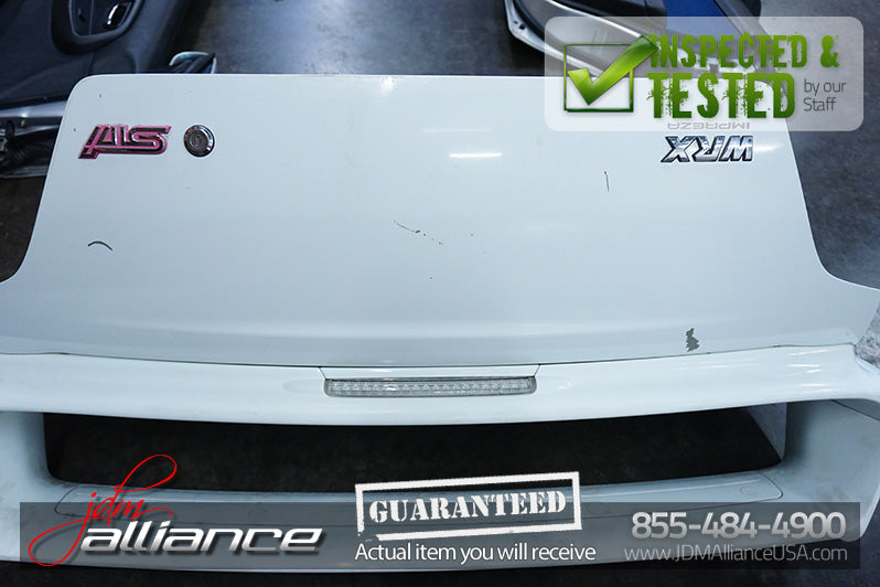 JDM 02-07 Subaru Impreza WRX STi GDB Sedan Rear Spoiler Trunk Wing STI ...