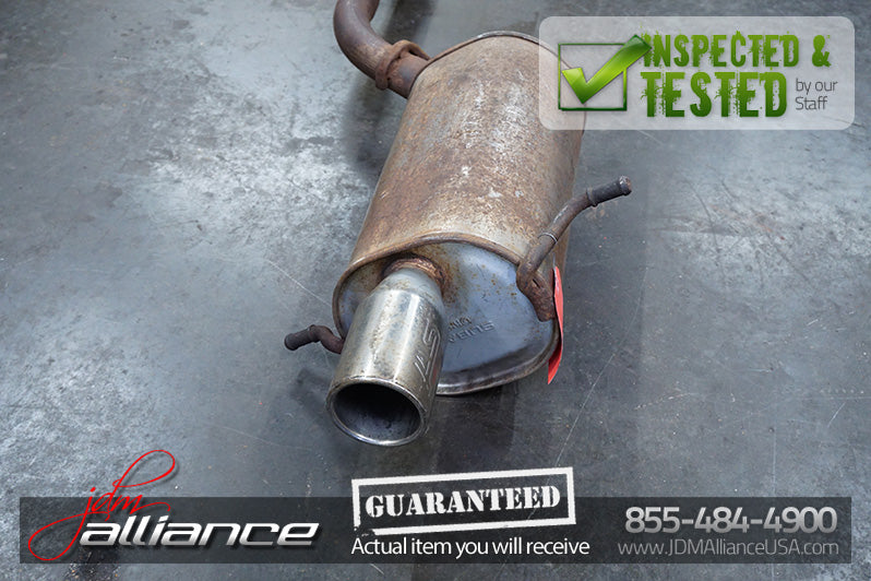 JDM 02-05 Subaru Impreza WRX STi OEM Muffler Exhaust EJ207 V7 V8 GDA ...