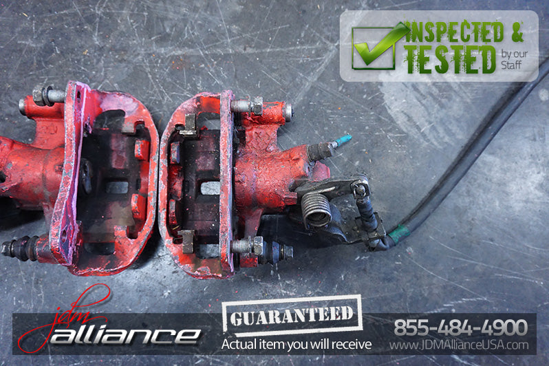 JDM 94-99 Toyota MR2 SW20 Turbo Rear OEM Brake Calipers 3SGTE | JDM ...