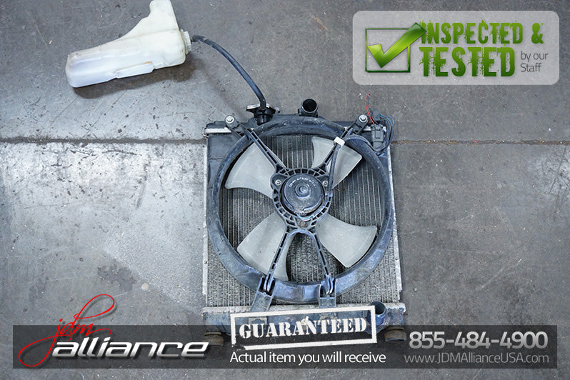 JDM 96-00 Honda Civic OEM Radiator With Fan EK4 EK9 EJ CTR | JDM ...