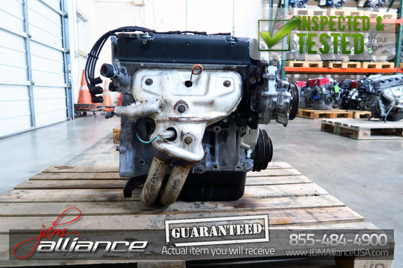 JDM 88-91 Honda Civic ZC 1.6L SOHC obd0 Engine D16A Motor | JDM ...