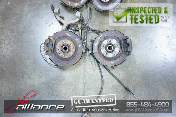 JDM 93-01 Mazda FD RX7 Rear Brake Hub Rotor Assembly | JDM Alliance LLC